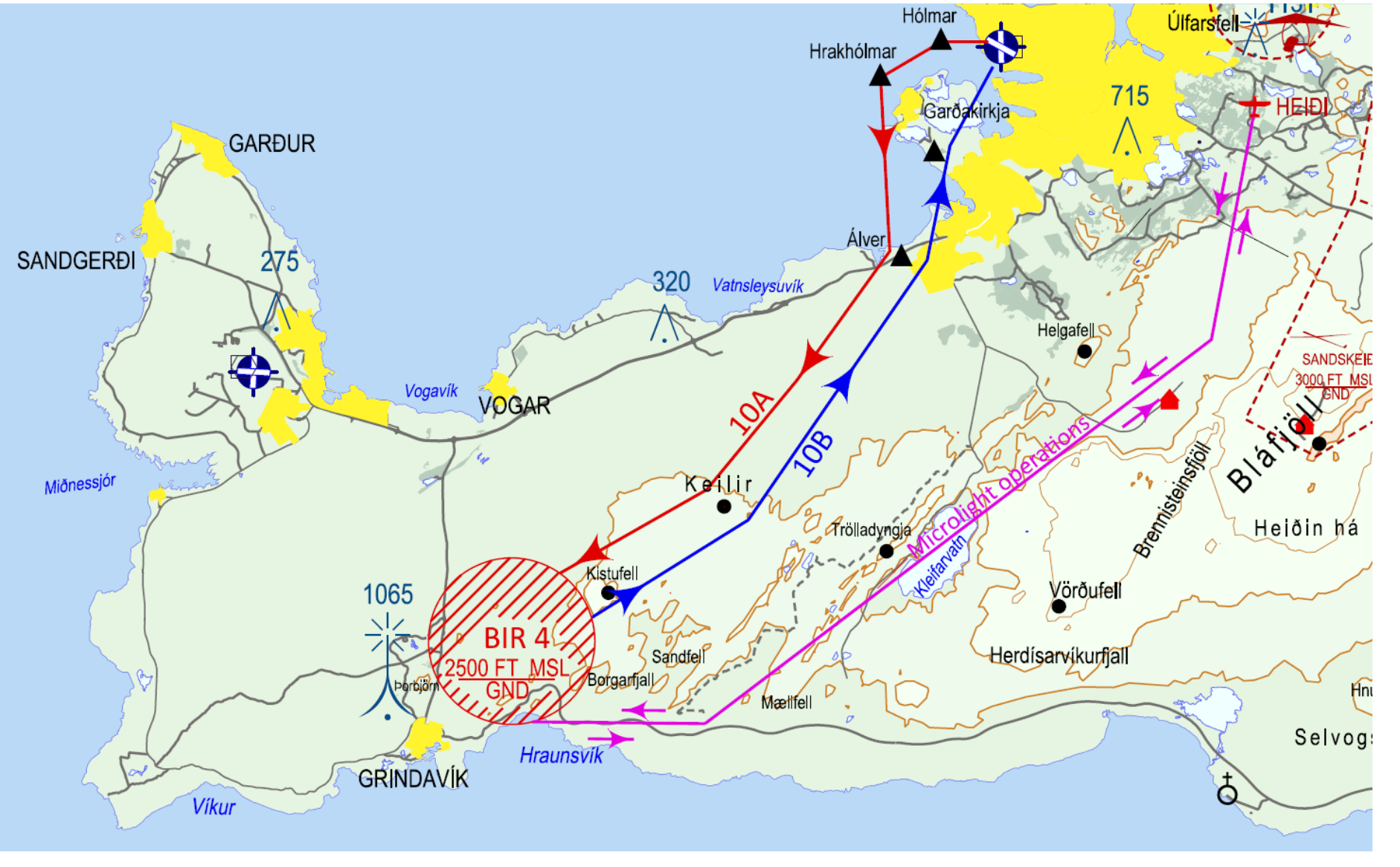 Isavia opens area over the new volcano eruption for sightseeing flights ...